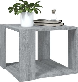 Generic Couchtisch, Quadratischer Sofa-Beistelltisch mit Offenem Rahmen, Integriertes Ablagefach f&uuml;r B&uuml;cher, Getr&auml;nke und Wichtige Einrichtungsgegenst&auml;nde (40