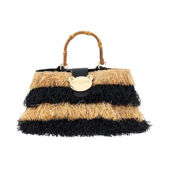 Rue Madam Femme, Sacs, Multicolore, Taille: ONE Size Riad Fringes Basket