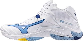 Mizuno Wave Lightning Z8 Mid V1GA240597, Unisex Volleyball Shoes, White, 48,5 EU