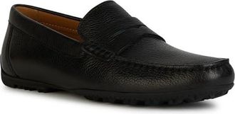 Geox Homme U Cosmopolis + Grip Moccasin, Noir, 43.5 EU