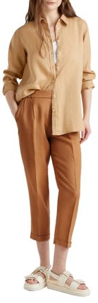 Benetton Damenhose, Beige 193, M