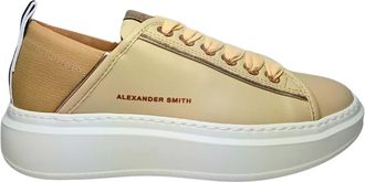 Alexander Smith Femme, Chaussures, Beige, Taille: 38 EU Pelle Baskets