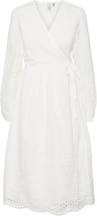 Vero Moda Yasluma Ls Long Wrap Dress S. Noos