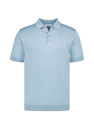Daniele Fiesoli Herren Polo-Shirts blau