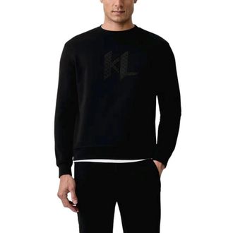 Karl Lagerfeld Rundhals-Sweatshirt - - Sweatshirts & Hoodies - Herren - Schwarzk - M