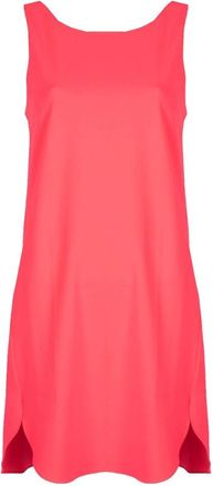 A|X Armani Exchange Robe Courte Droite - Femme - Robes - Rouge - Taille: 36 FR