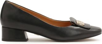 Kazar Femme, Chaussures, Noir, Taille: 37 EU Escarpins noirs en cuir avec un talon confortable