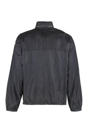 Rick Owens Mens X Champion Windbreaker Black Polyamide Raincoats Coat