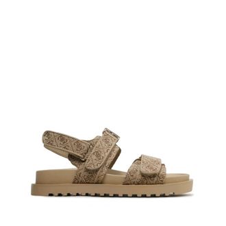 Guess Fabelis2 Flache Sandalen - - Shoes - Damen - Beige - 36 EU