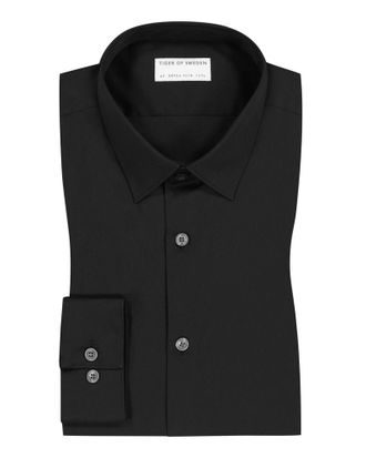 Tiger Of Sweden Businesshemd, Extra Slim Fit, Stretch-Twill, einfarbig in