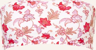 Seafolly Bandeau-Bikini-Top Summer Chintz rosa