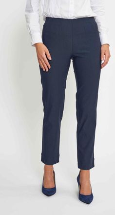 Laurie Damen vegan Hose Betty Regular Sl Navy