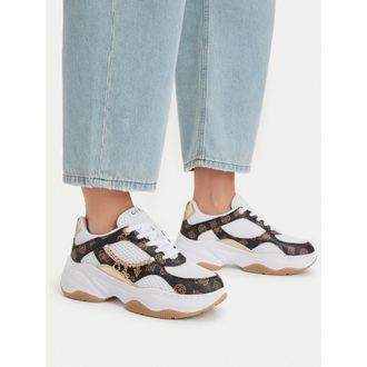 Guess Sneakers Guess FLPHAR FAL12 Wei&szlig;