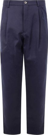 Brunello Cucinelli Casual Hose - Blau