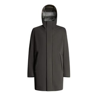 Roberto Ricci Design Braune Winter Eskimo Parka - - Coats - Herren - Grau - M