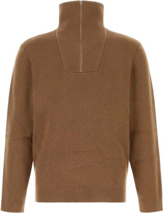 Valentino Garavani Homme, Pulls, Brun, Taille: M Col roul&eacute;s