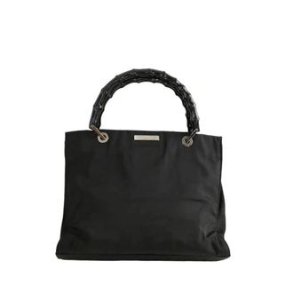 Gucci Pre-owned Bamboo Handbag - - Pre-owned - Damen - Schwarzk - ONE SIZE
