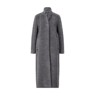 Cinzia Rocca Maxi-Mantel aus Alpaka-Woll-Mix