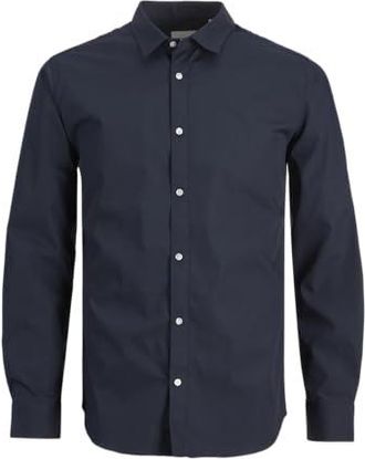 Jack & Jones Jack & Jones Chemise Jjjoe Ls Uni pour Homme, Blazer Bleu Marine., M