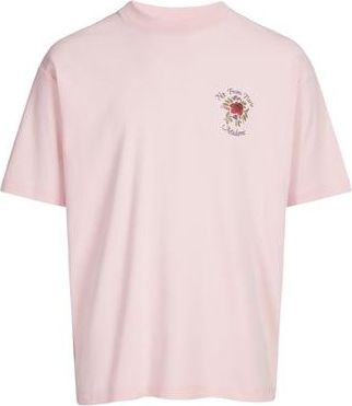 Dr&ocirc;le de Monsieur T-shirts&eacute;rigraphi&eacute; &agrave; col rond en coton