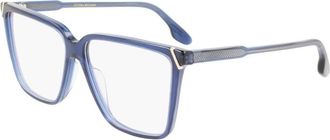 Victoria Beckham Femme, Accessoires, Bleu, Taille: ONE Size Monture de Lunettes en Ac&eacute;tate