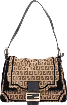 Fendi Crossbody Bags - Fendi FF Monogram Limited Baguette Mamma Handbag - Gr. unisize - in Bunt - f&uuml;r Damen