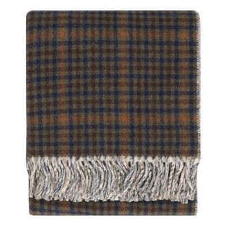 Autry Karierte Baumwolldecke - - Accessories - Damen - Mehrfarbig - ONE SIZE