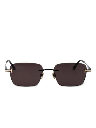 Tom Ford Eyewear Jake Sonnenbrille mit eckigem Gestell - Schwarz