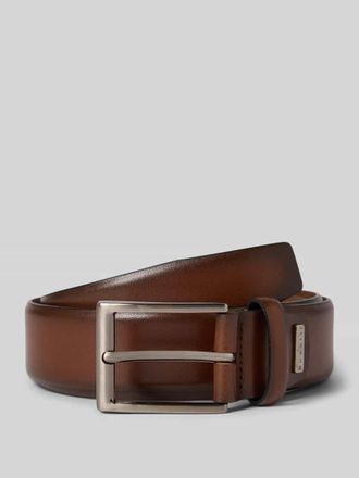 Bugatti Lederg&uuml;rtel mit Dornschlie&szlig;e