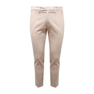 BRIGLIA 1949 Pantalone Slim Cotton/Lyocell Hose - - Trousers - Herren - Beige - S