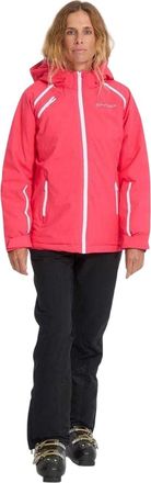 Spyder Skijacke f&uuml;r Damen, mit Kapuze, Regul&auml;r (Pink)