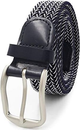 Glamexx24 Ceinture Tressée Élastique, Ceinture Extensible Femme Homme, Unisexe Ceinture Stretch 90cm - 145cm, Largeur 35mm