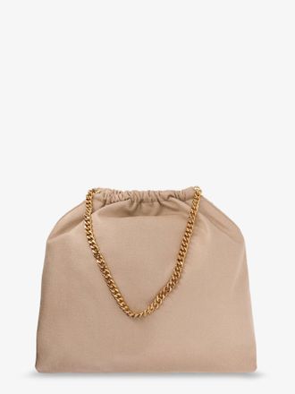 Stella McCartney Womens Shoulder Bag Falabella Beige Vegan Leather