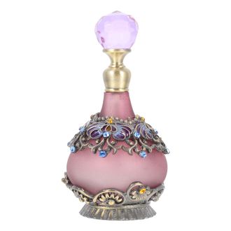 BESPORTBLE PAMINGONO Vintage Glas Parf&uuml;mflasche Nachf&uuml;llbar &Auml;therische &Ouml;lflasche Kosmetik Reisezerst&auml;uber Leicht Auslaufsicher Perfume Dispenser Aromatherapie Bo