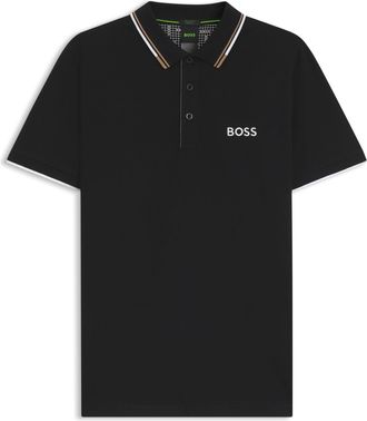 BOSS Herren Paddy Pro Polo, Black2, XXL EU