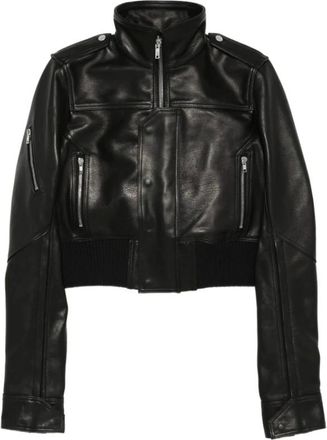Rick Owens Homme, Vestes, Noir, Taille: S Bomber Jacket