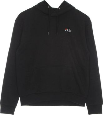 Fila Schwarzer Hoodie mit verstellbarer Kapuze - - Sweatshirts & Hoodies - Damen - Schwarzk - M