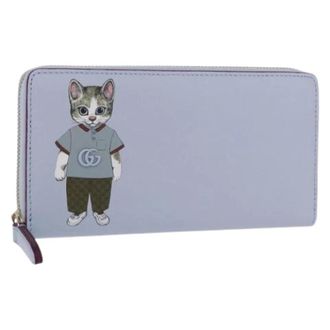 Gucci Pre-owned Vintage Long Wallet - - Pre-owned - Damen - Blau - ONE SIZE
