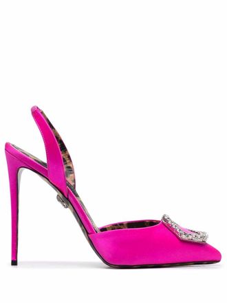 Philipp Plein escarpins &agrave; talon haut - Rose