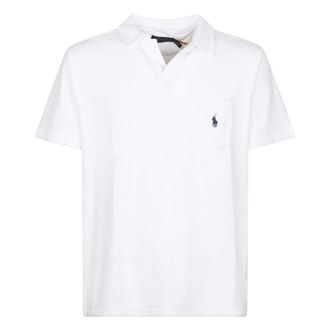 Polo Ralph Lauren Knit Polo - - Tops - Herren - Wei&szlig; - L