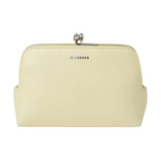 Jil Sander Goji Micro Clutch Bag - - Bags - Damen - Gelb - ONE SIZE