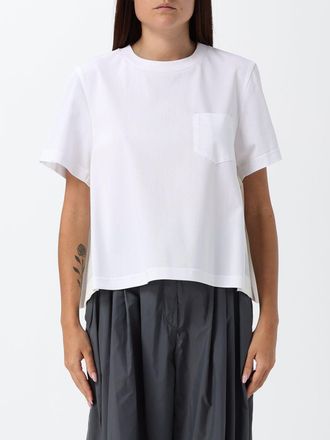 sacai T-Shirt Damen Farbe Wei&szlig;