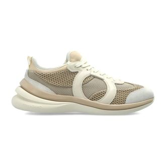 Ferragamo Femme, Chaussures, Beige, Taille: 39 1/2 EU Timothe Sports Chaussures