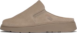 FitFlop Damen Gen-ff Elastisch Wildleder Pantoletten, Taupe, 43 EU