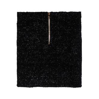 Balmain High-Waisted Boucl&eacute; Miniskirt - - Skirts - Damen - Schwarzk - XS