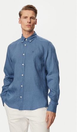 HUGO BOSS Hemd H-Liam 50556077 Blau Regular Fit