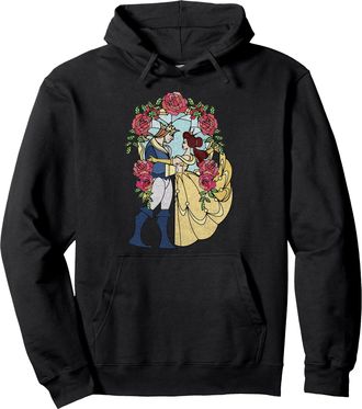 Disney Glasmalerei Die Sch&ouml;ne und das Biest Pullover Hoodie