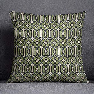 Bonamaison Le Jardin du Lin Kissenhüllen, Cotton, Mehrfarbig, 45x45