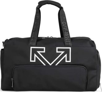 Off-white Homme, Sacs, Noir, Taille: ONE Size Heritage Sac de sport