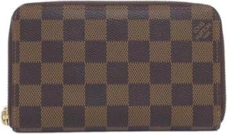 Louis Vuitton Porte-monnaie vintage pr&eacute;-poss&eacute;d&eacute; - Femme - Pre-owned - Brun - Taille: ONE Size